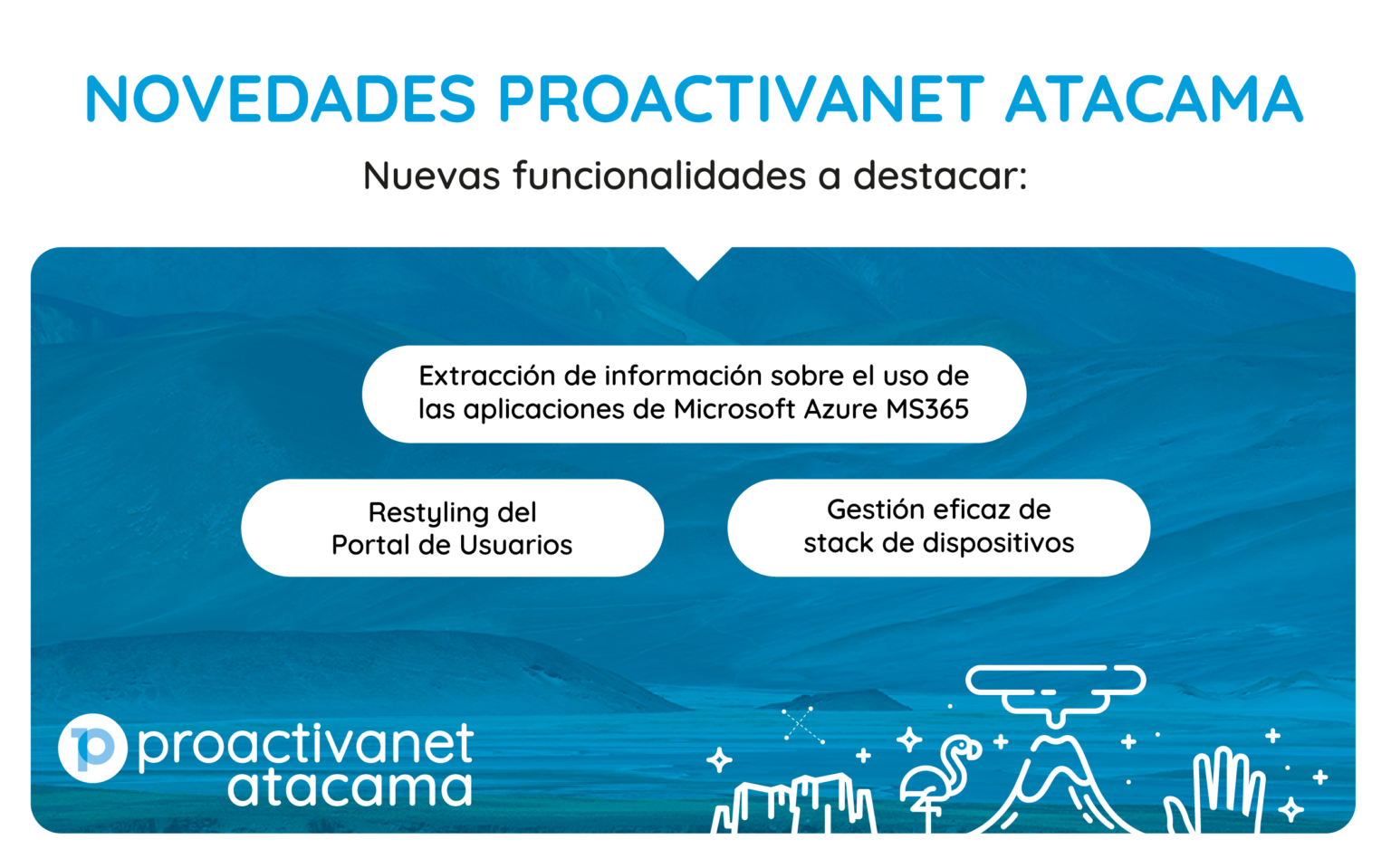 Novedades de Proactivanet Atacama
